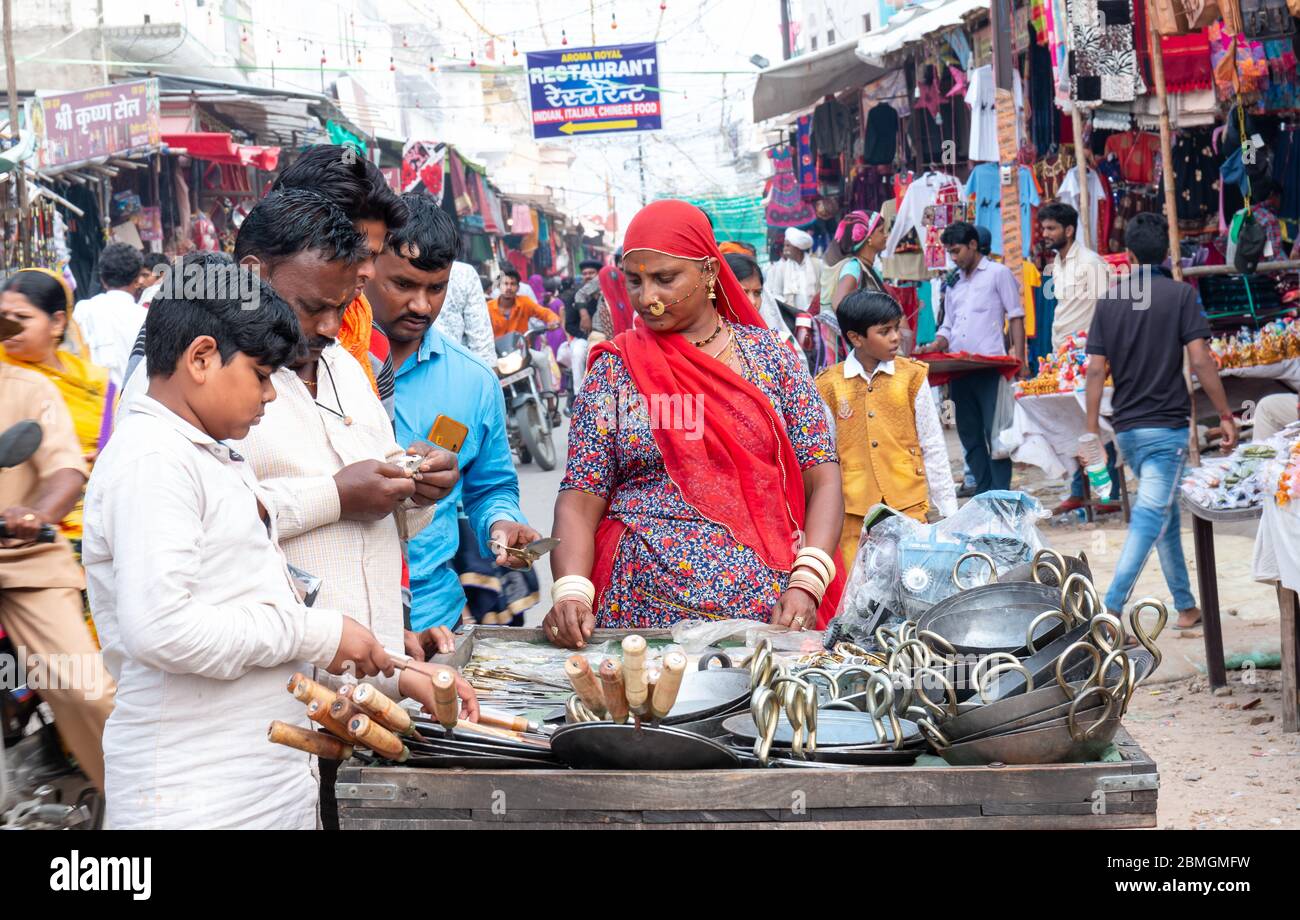 People Selling Products