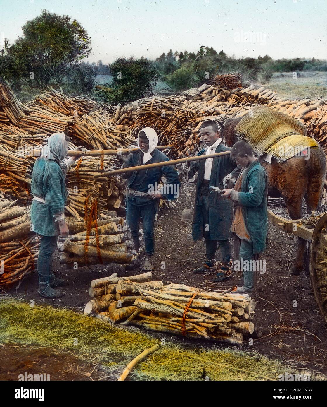 Old historic logging history hi-res stock photography and images - Alamy