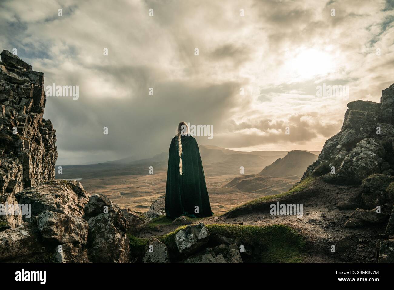 Cloaked Woman High Resolution Stock Photography and Images - Alamy