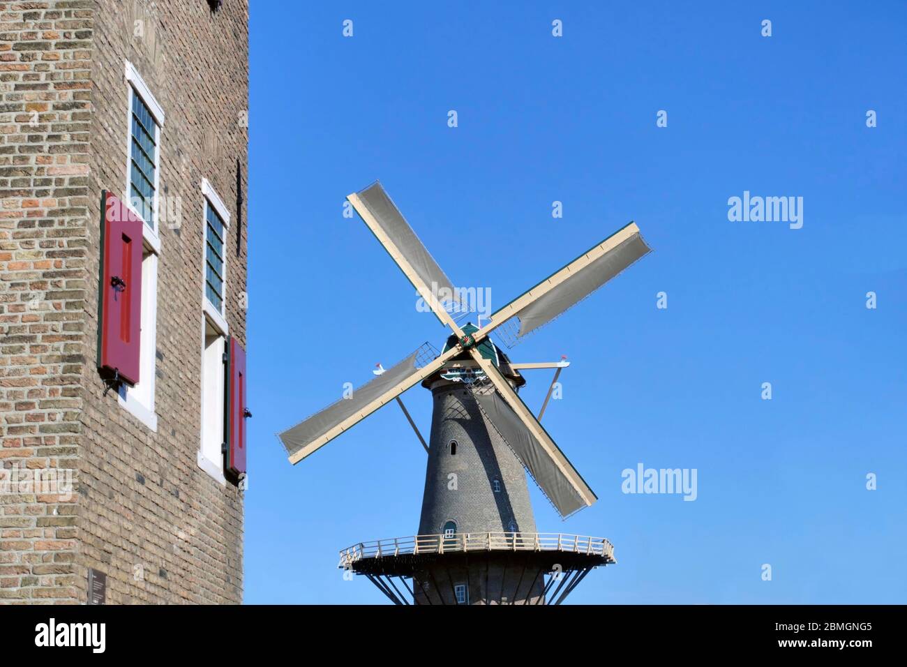 Windmill 14th century hi-res stock photography and images - Alamy