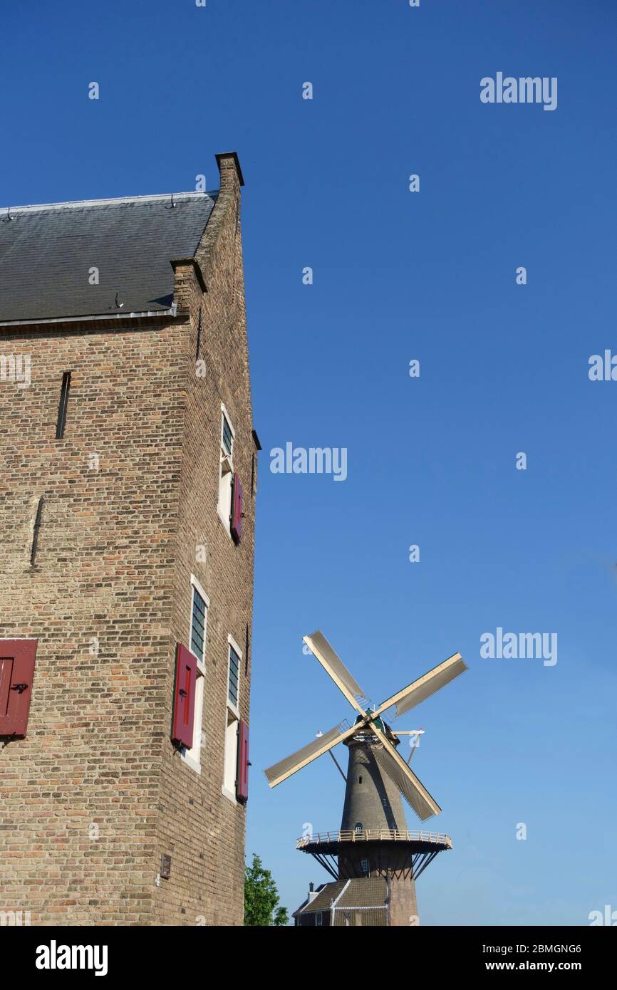 Windmill 14th century hi-res stock photography and images - Alamy