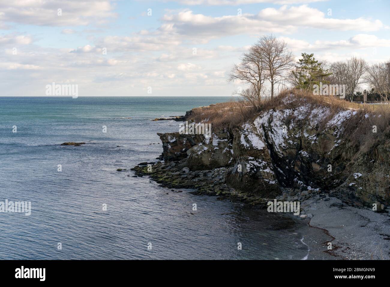 Cliff Walk in Newport, Rhode Island Stock Photo - Alamy