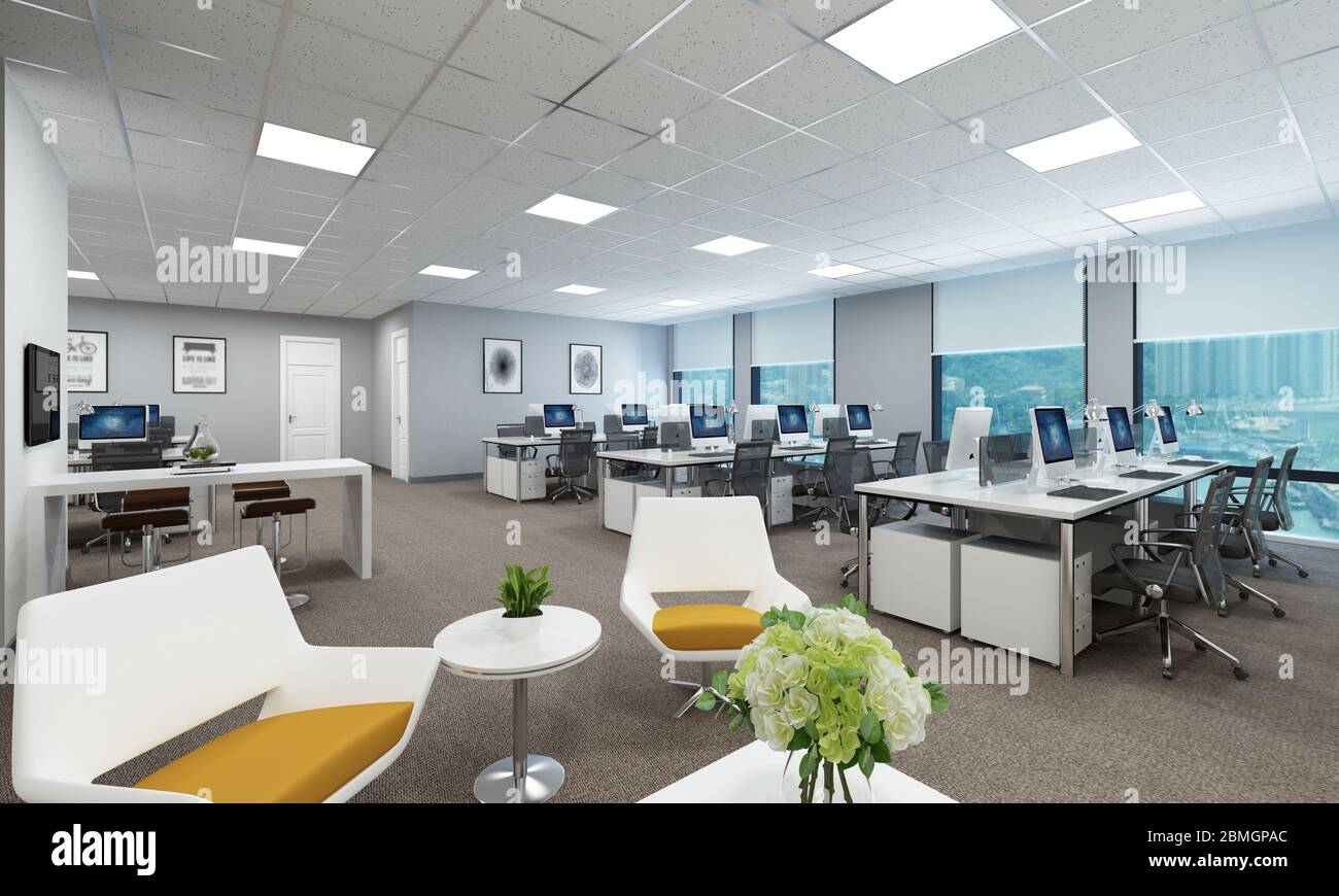 modern office interior Stock Photo - Alamy