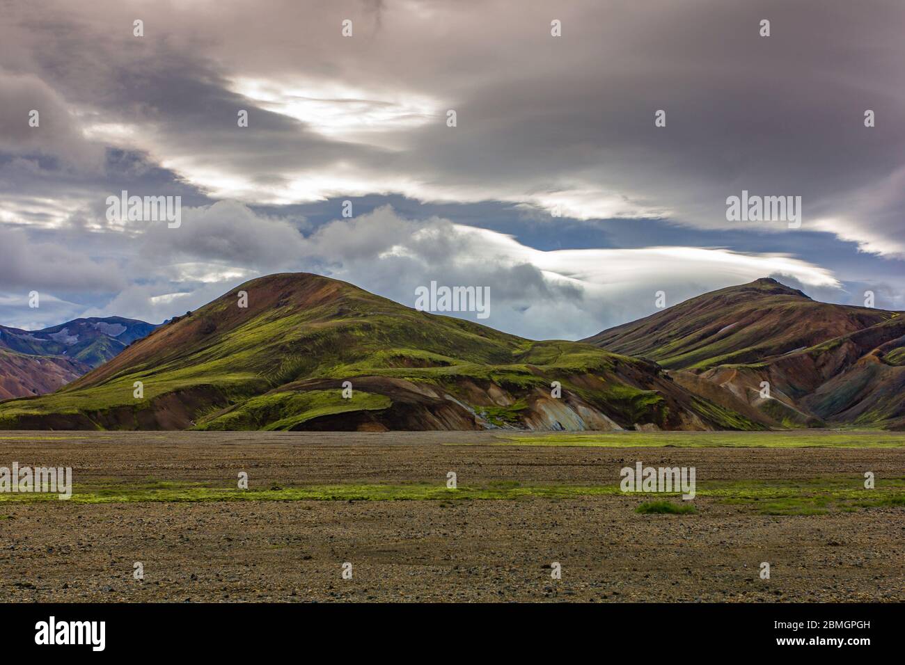 Volcanic hills in Landmannalaugar Stock Photo - Alamy