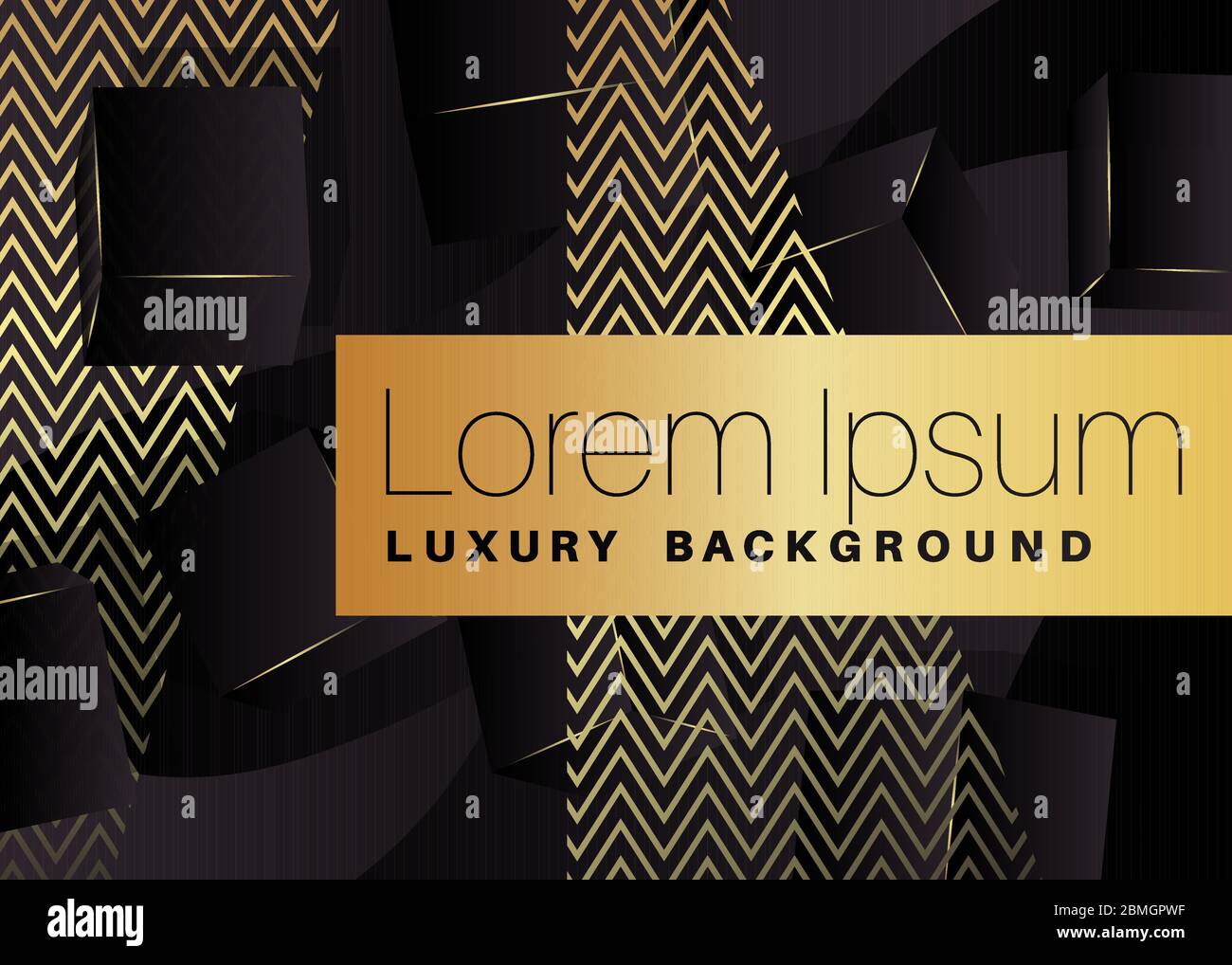 Minimalist premium exclusive background. Vector luxury golden gradient ...