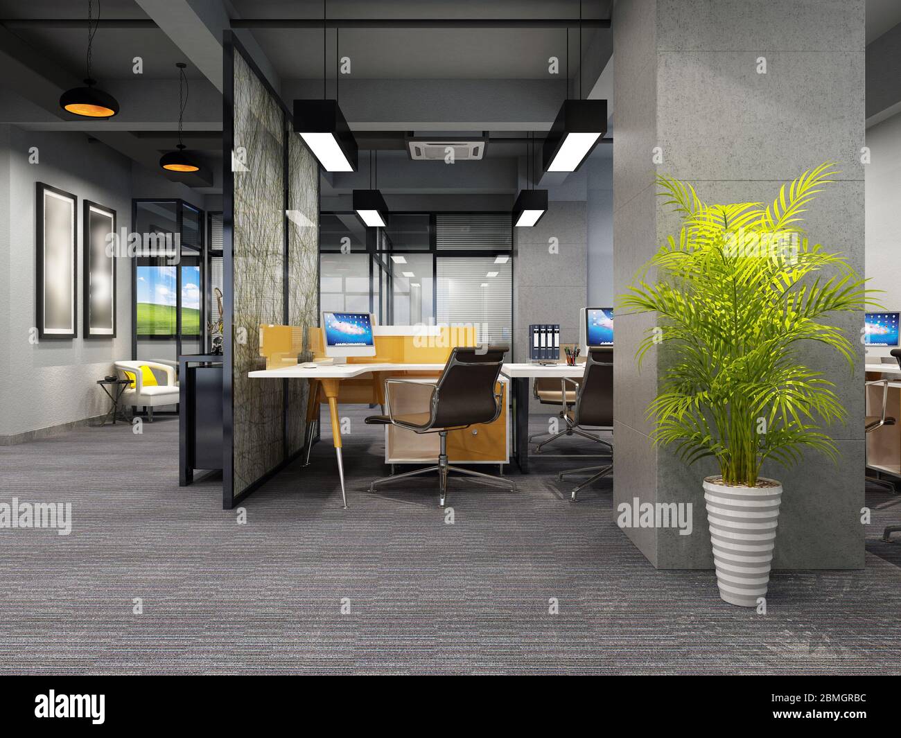 modern office interior Stock Photo - Alamy