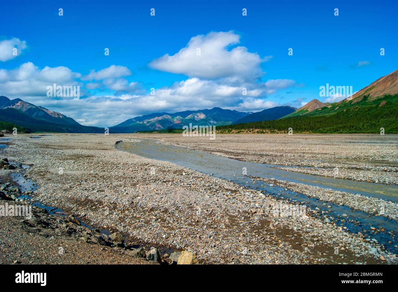 Dry river bed in mountain hi-res stock photography and images - Alamy