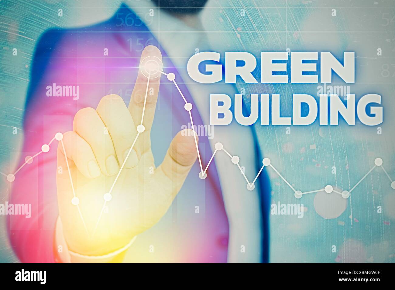 Writing note showing Green Building. Business concept for A structure ...