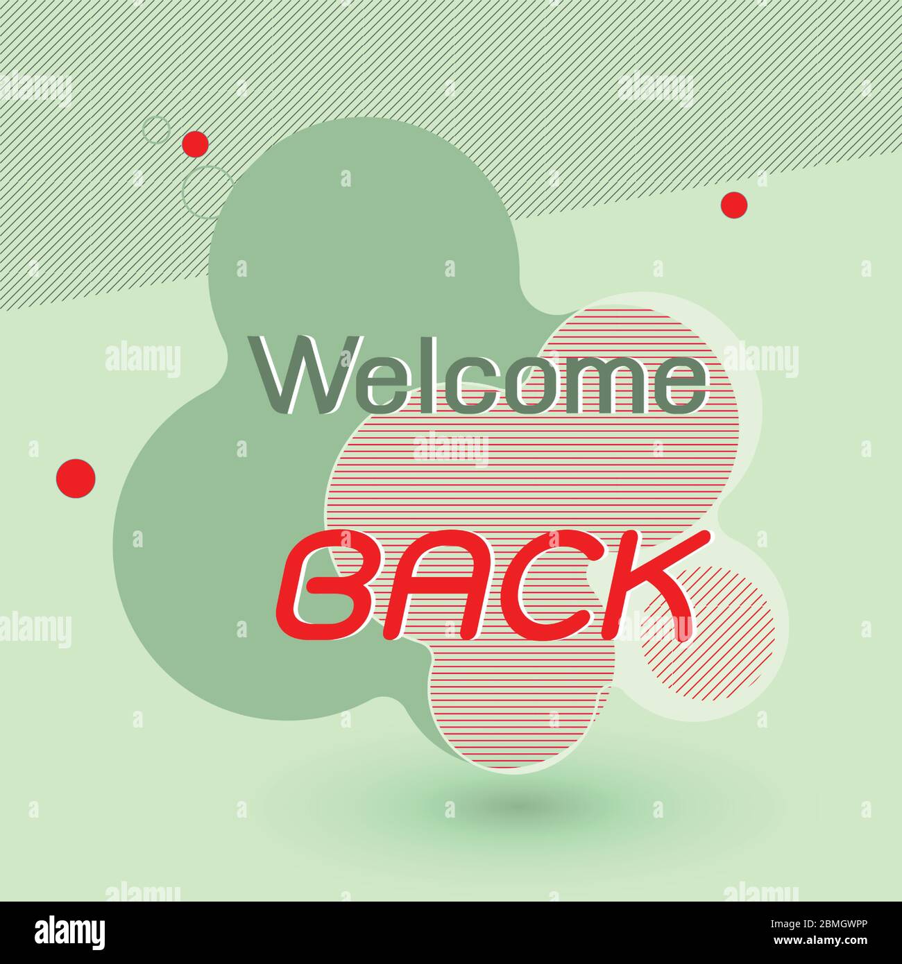 Freeform floating shape design banner, stock vector Stock Vector Image ...