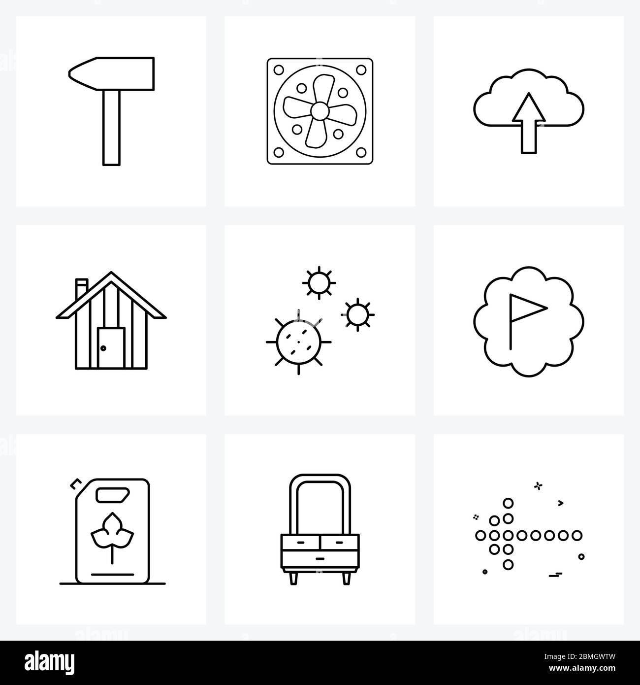 Riveting tool Stock Vector Images - Alamy