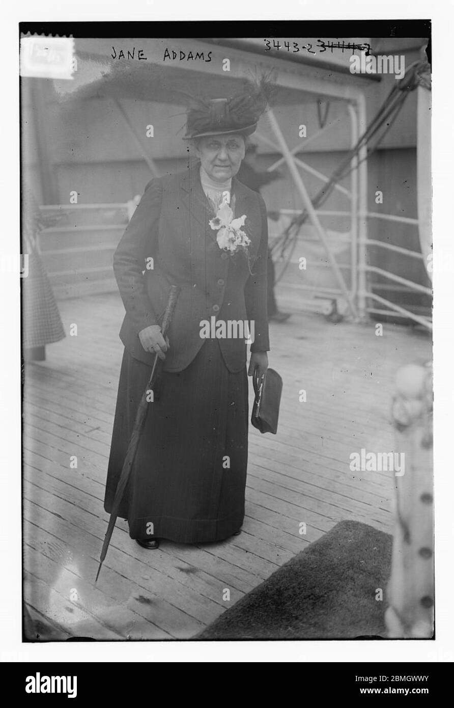 Jane addams portrait hi-res stock photography and images - Alamy