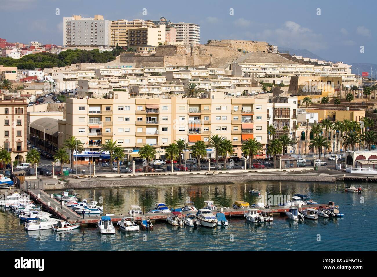 Yacht marina, Port of Melilla, Spanish Morocco, Spain Stock Photo - Alamy