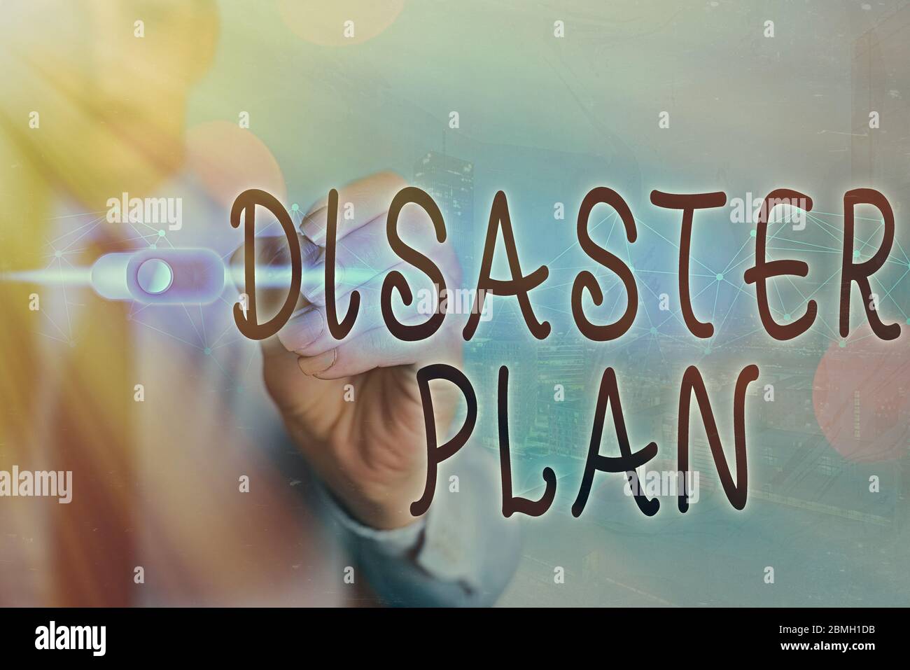 Writing note showing Disaster Plan. Business concept for Respond to ...