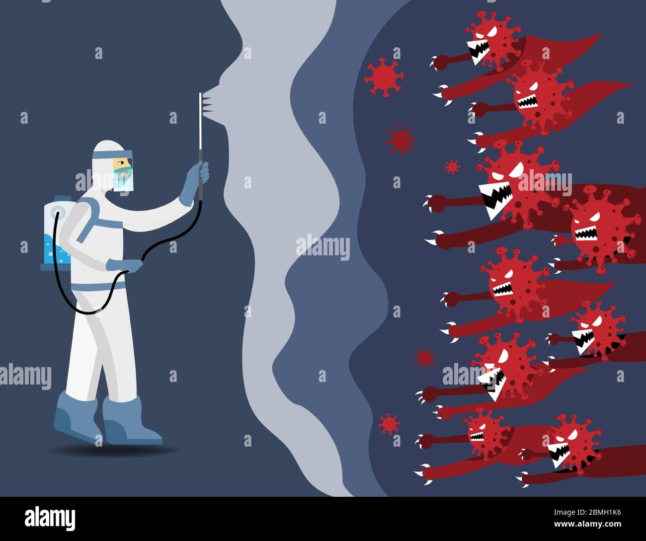 Anti chemical suit Stock Vector Images - Alamy