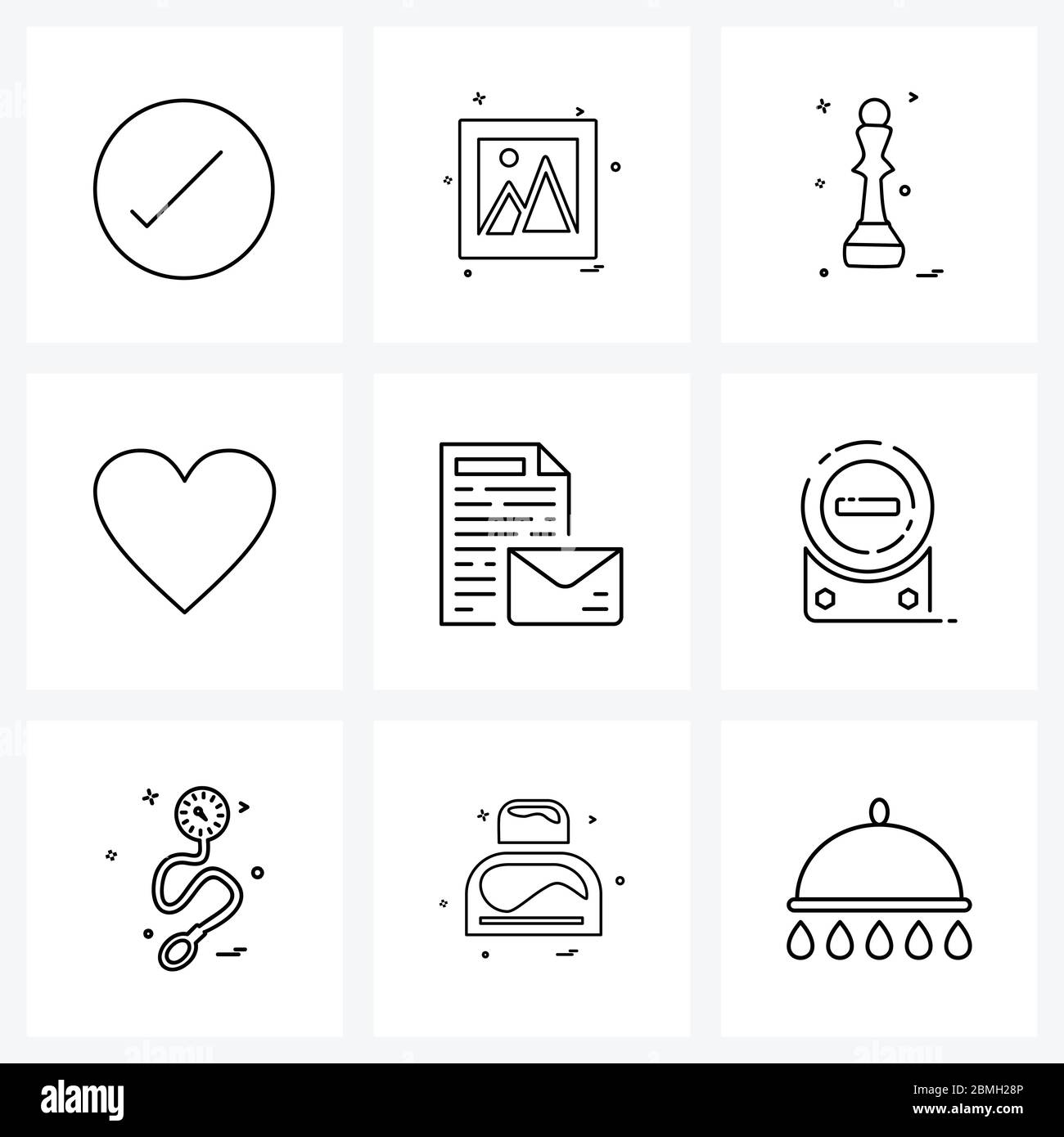 Heart and socket Stock Vector Images - Alamy