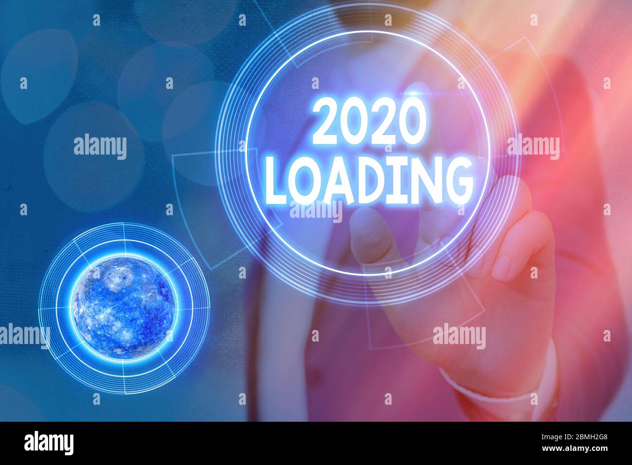 Conceptual hand writing showing 2020 Loading. Concept meaning ...