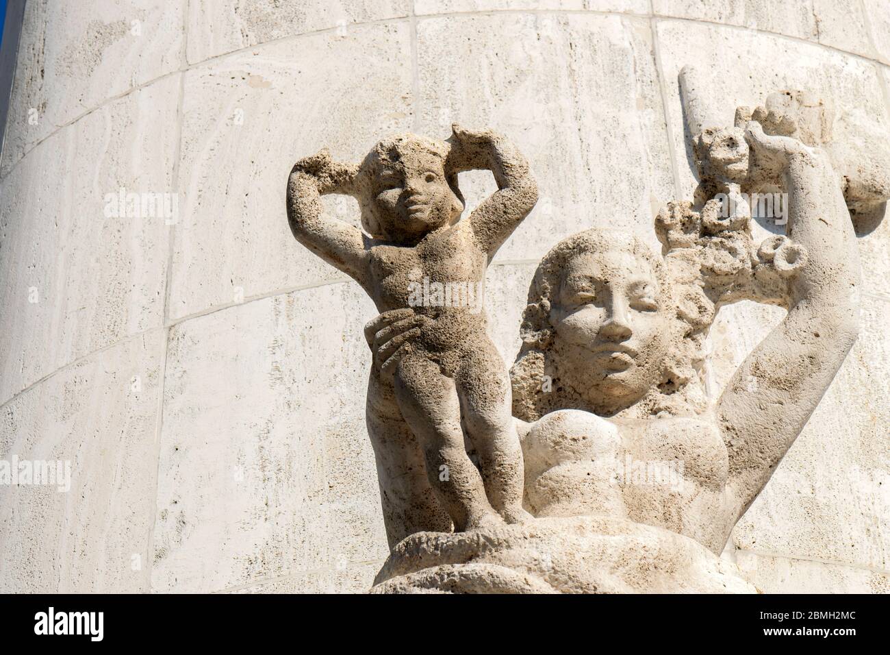 Detail Of The Remembrance Of The Dead Statue With Text On The 4th Of ...