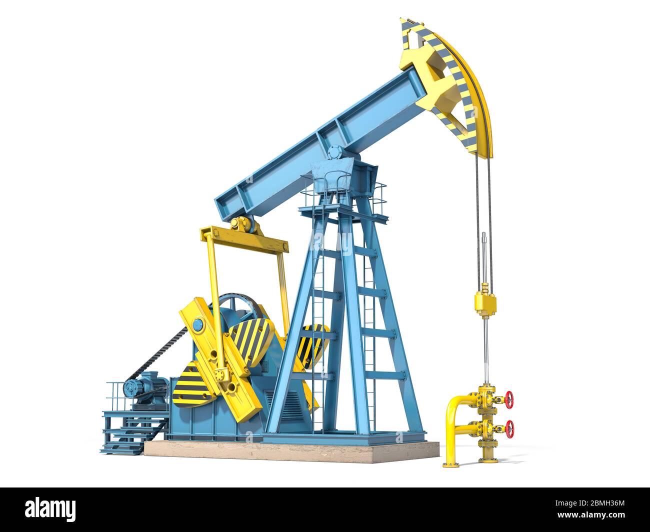 Cartoon Oil Pump