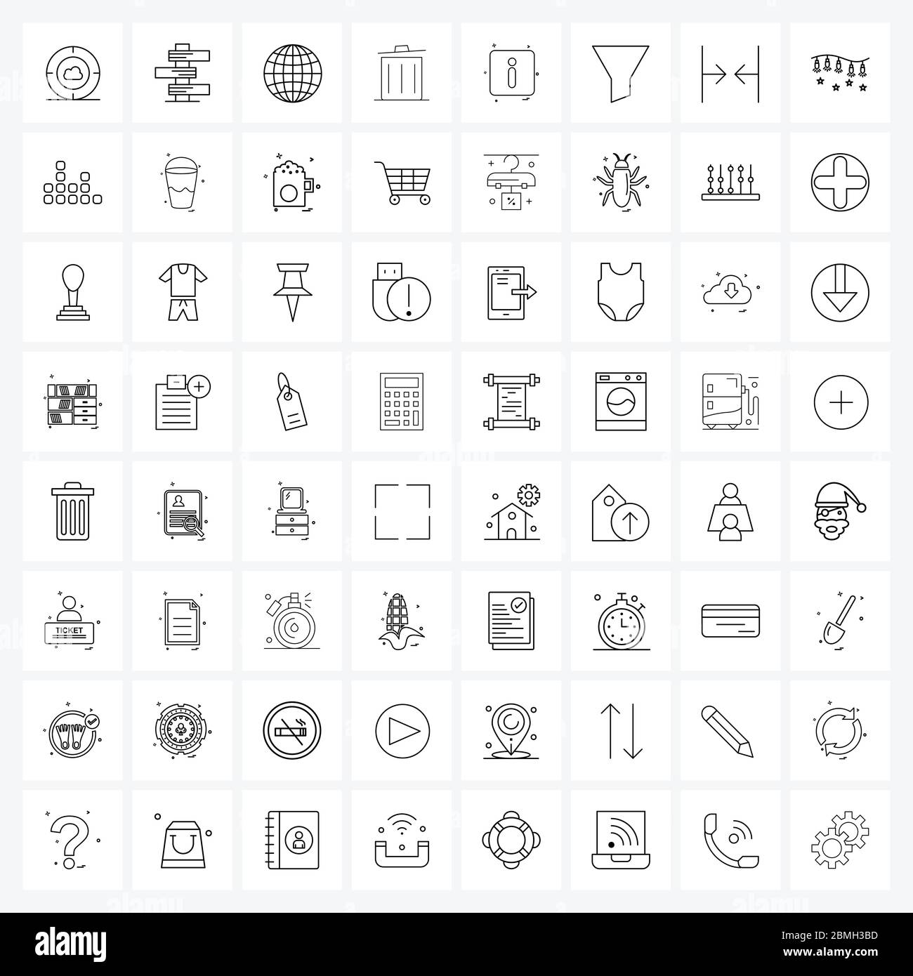 64 Universal Icons Pixel Perfect Symbols of filter, i, wide ...