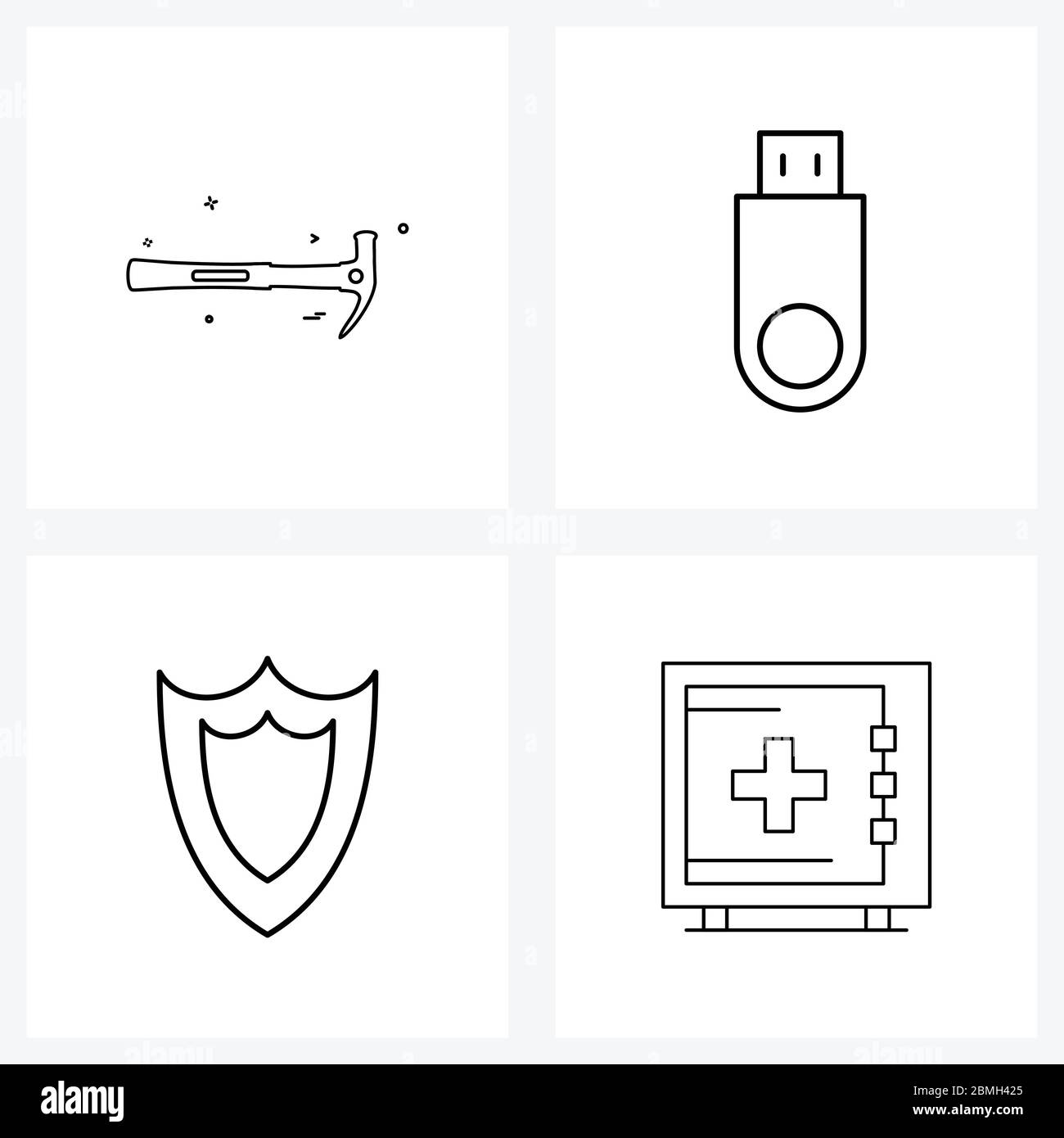 Drive safe box Stock Vector Images - Alamy