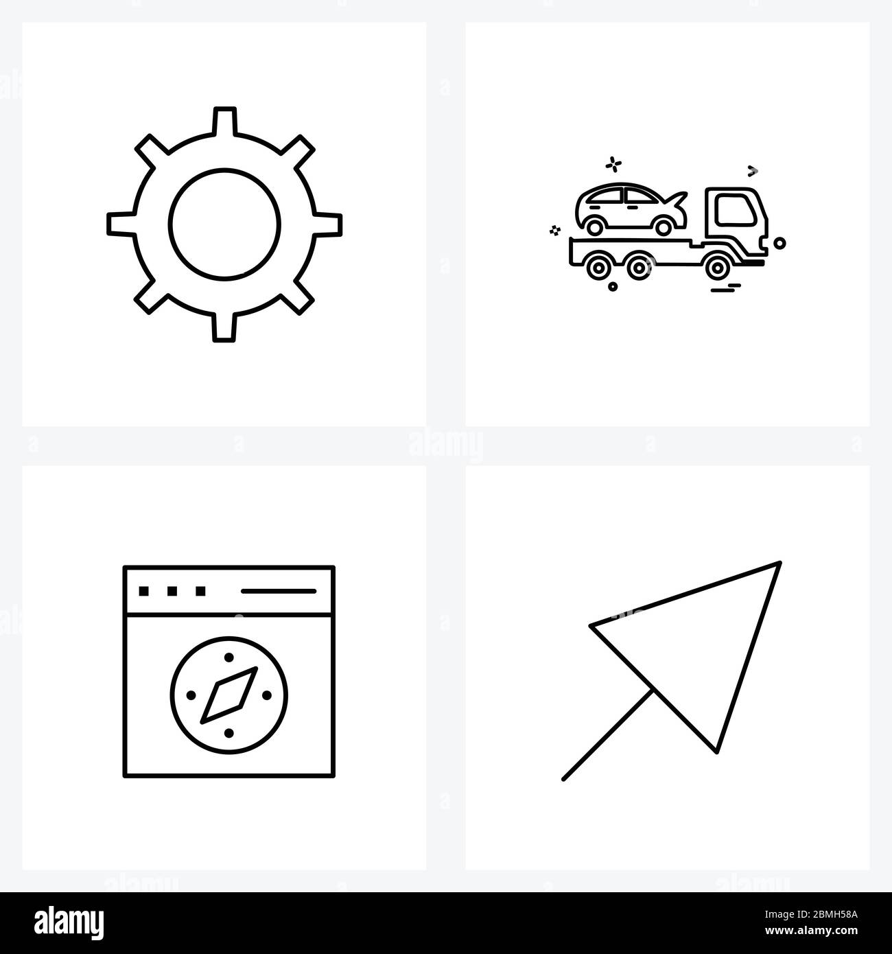 Relocation setting Stock Vector Images - Alamy