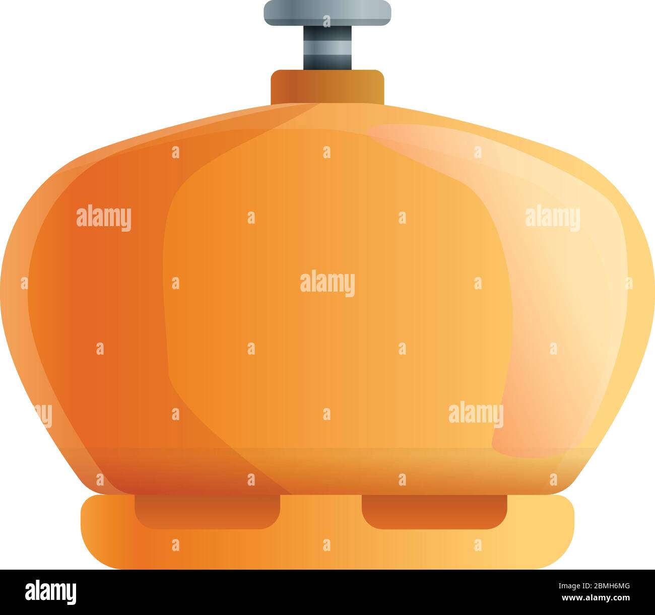 Liquid gas cylinder icon. Cartoon of liquid gas cylinder vector icon ...