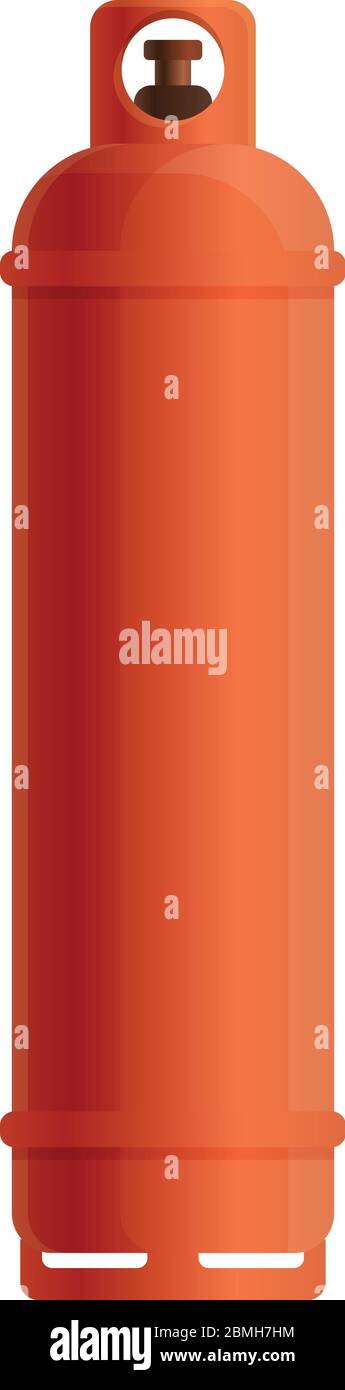 Cooking gas cylinder icon. Cartoon of cooking gas cylinder vector icon ...