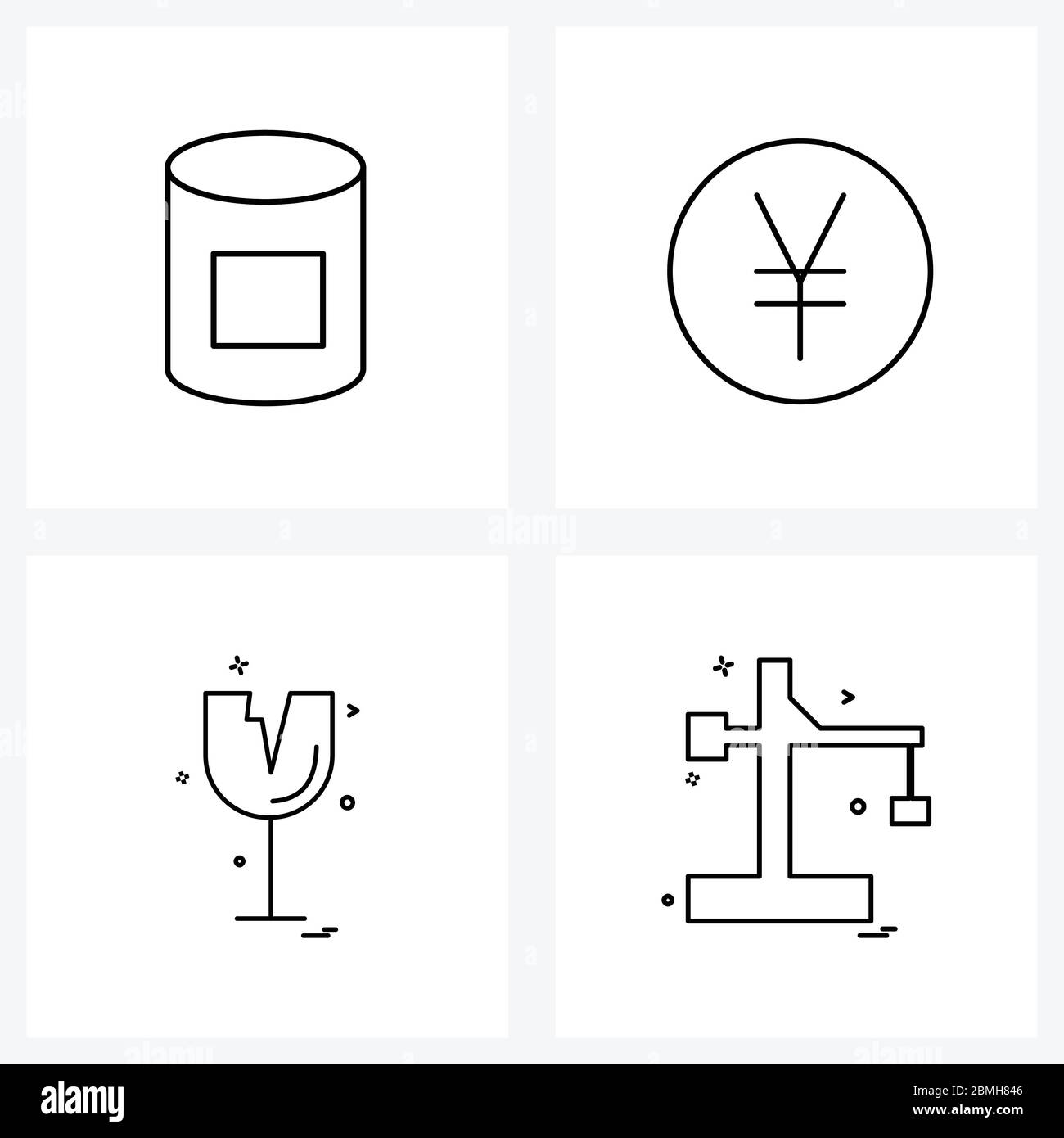 Practical icons Black and White Stock Photos & Images - Alamy