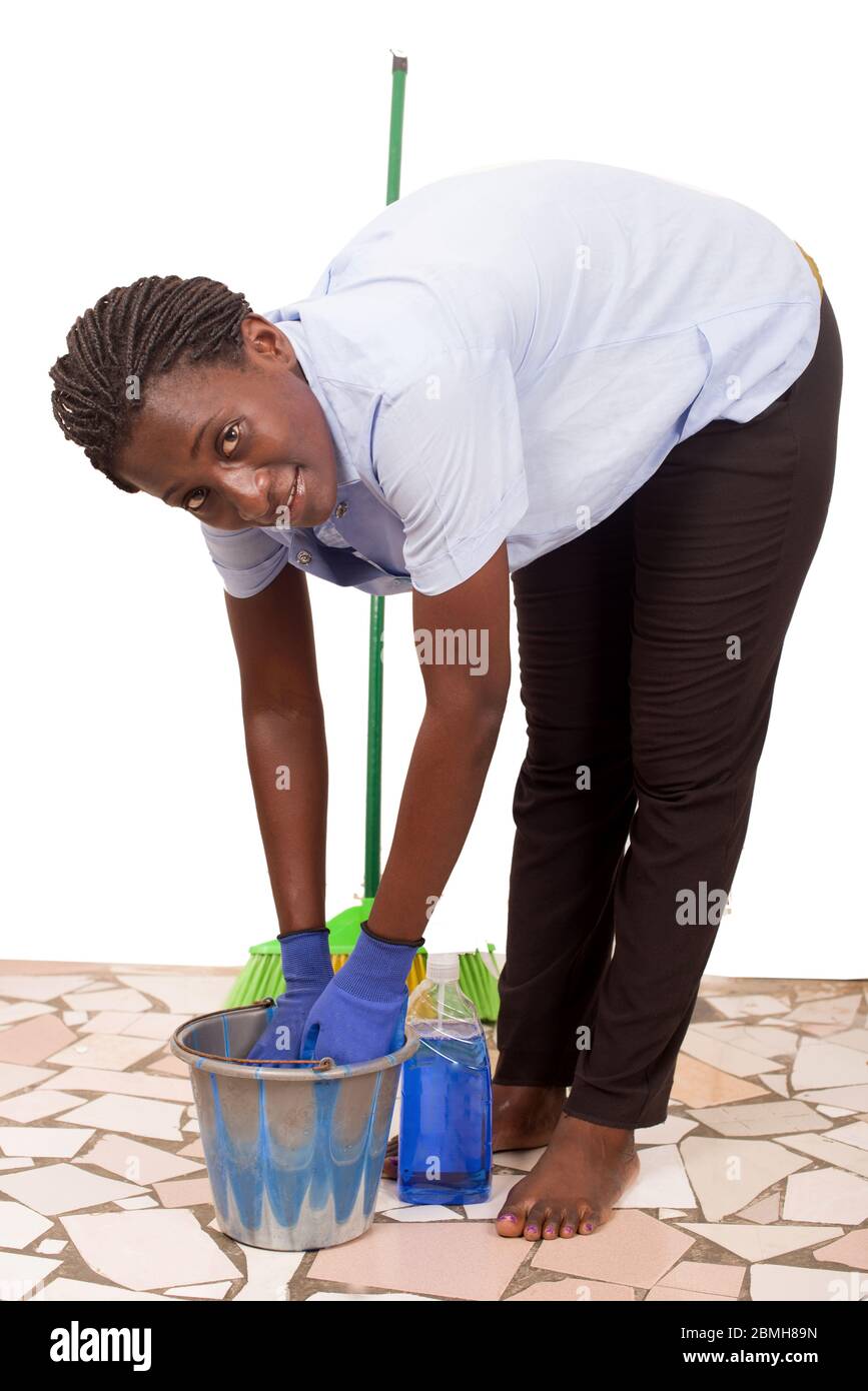 Housekeeping and cleaning housewife concept. interior cleanliness ...