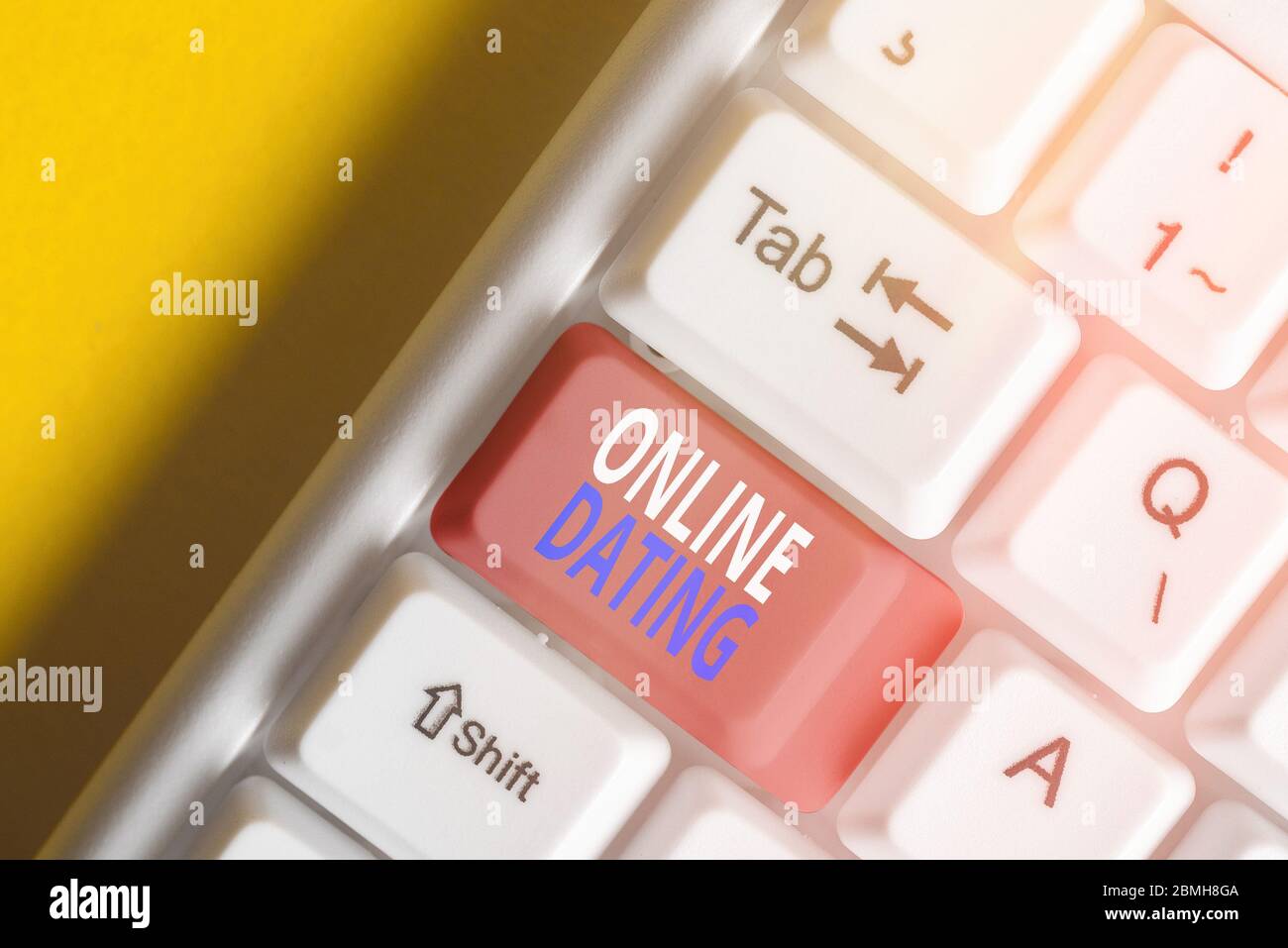 Handwriting text Online Dating. Conceptual photo Searching Matching ...