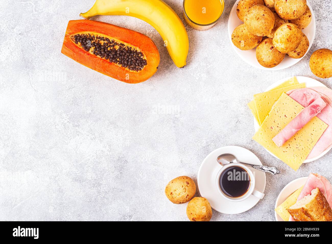 Traditional Brazilian Breakfast