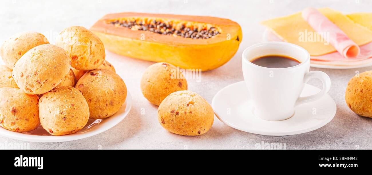 Brazil breakfast french bread hi-res stock photography and images - Alamy