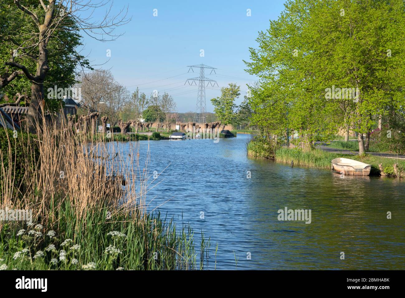 River Gein Around Abcoude The Netherlands 2020 Stock Photo - Alamy