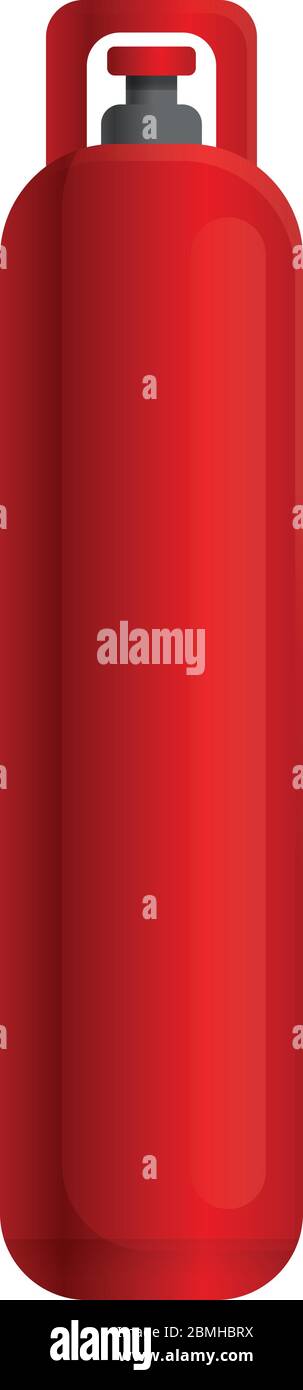 Gas tank icon. Cartoon of gas tank vector icon for web design isolated ...