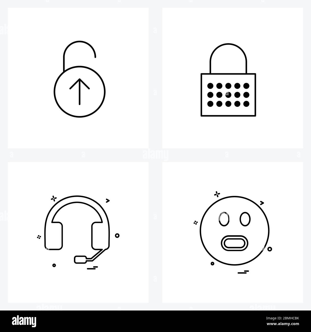 Lock icon emoji hi-res stock photography and images - Alamy