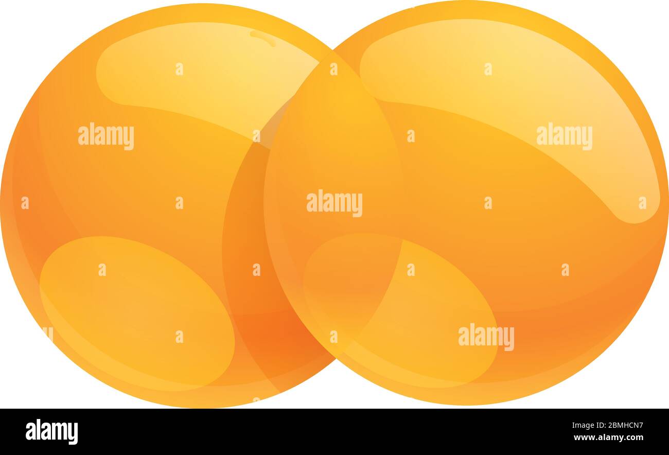 Round pill icon. Cartoon of round pill vector icon for web design ...