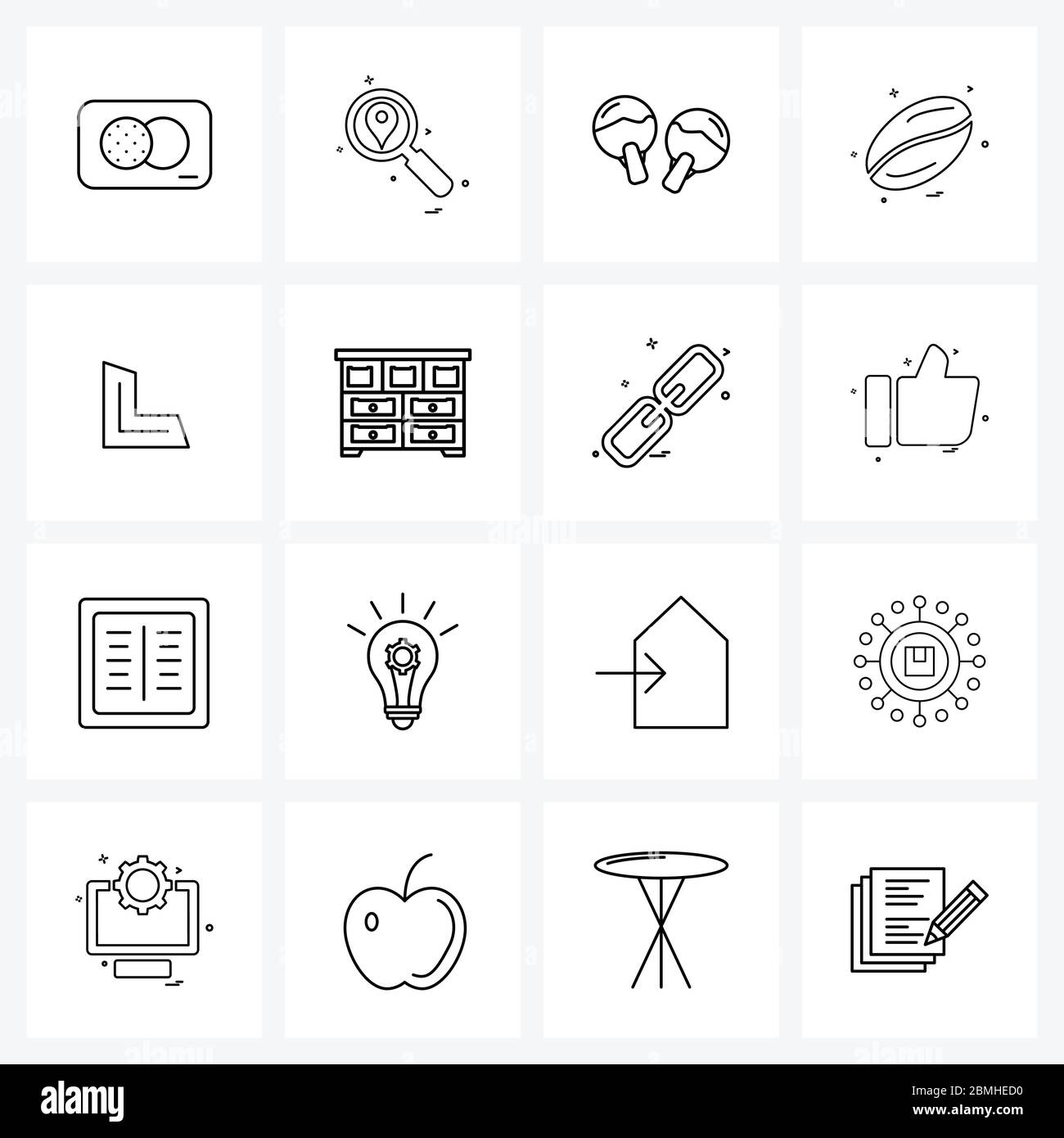 16 Universal Icons Pixel Perfect Symbols of bottom, coffee, sports ...