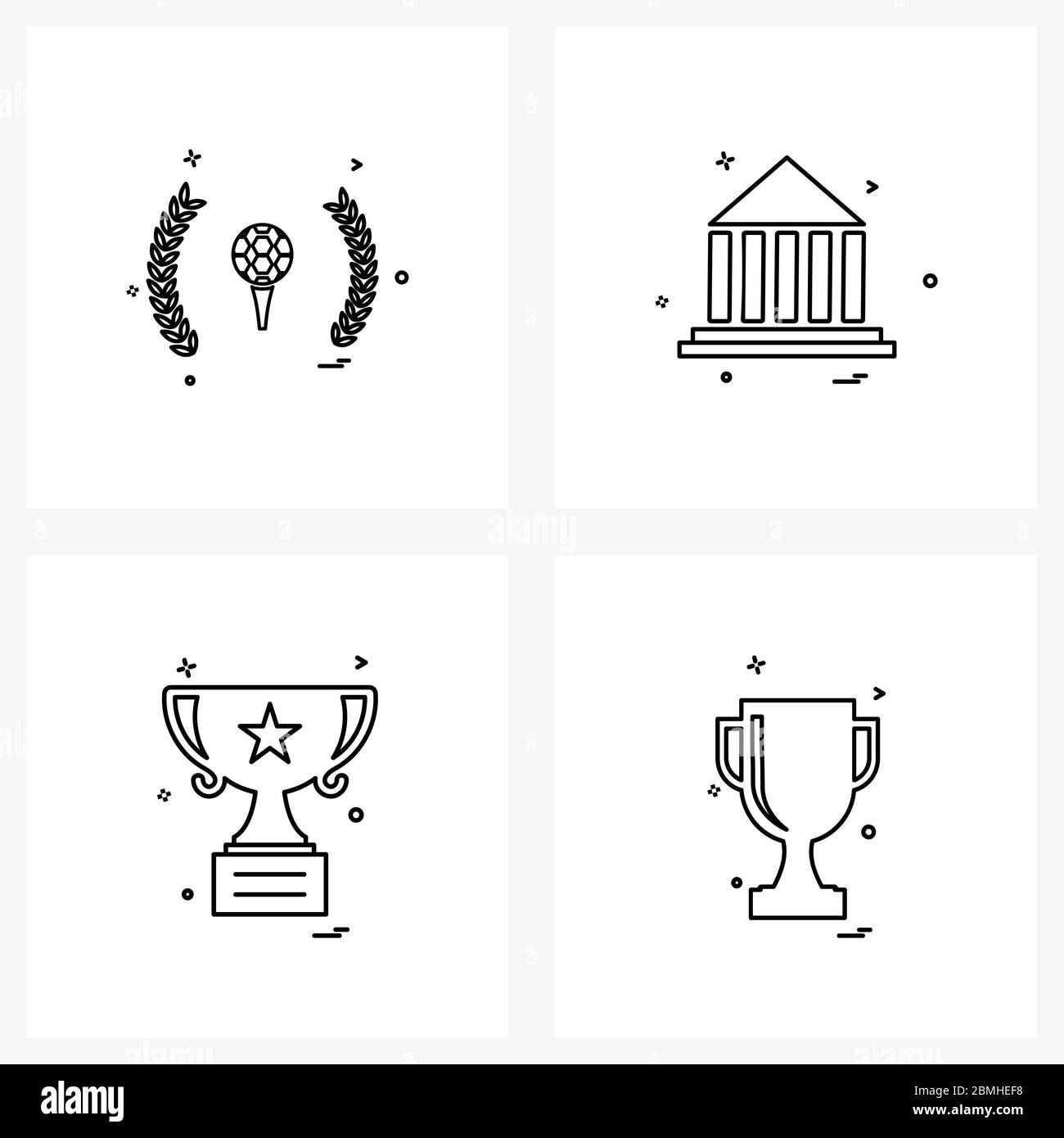 4 Universal Line Icon Pixel Perfect Symbols of sports, star, ball ... 4 Universal Line Icon Pixel Perfect Symbols of sports, star, ball ...