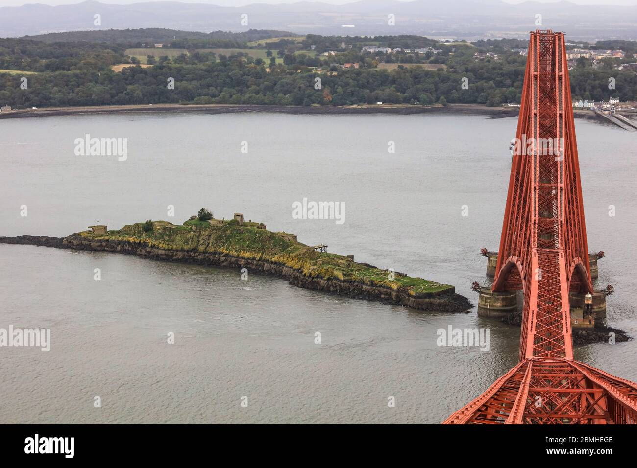 The Bridges over the Forth at Queensferry crossing. The Forth Bridge ...