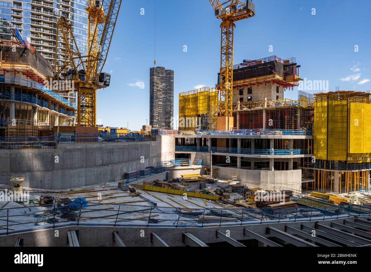 City street under construction architecture hi-res stock photography ...