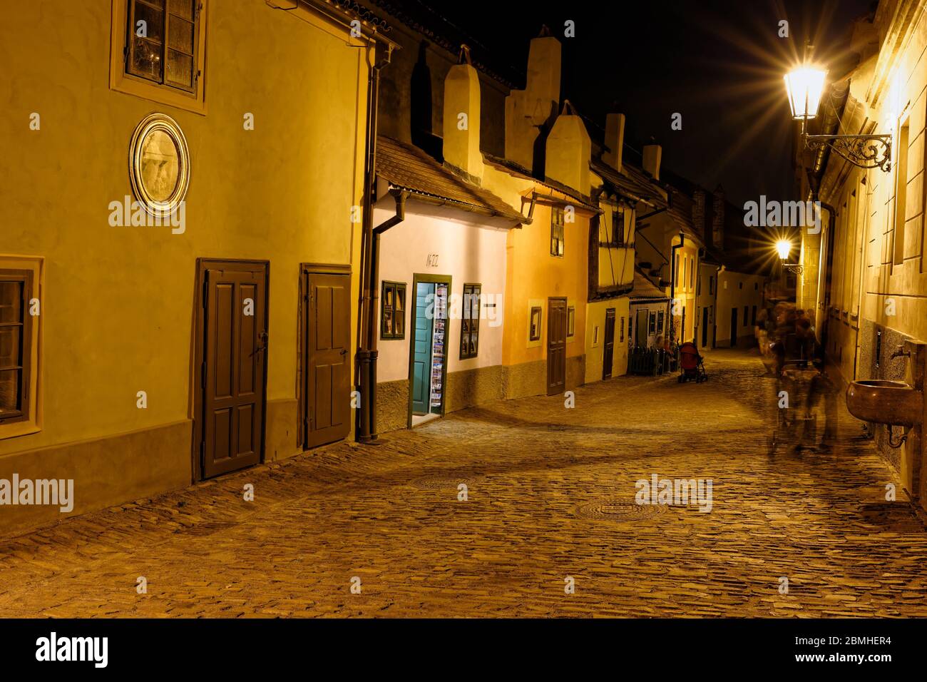 The Golden Lane in Prague Stock Photo - Alamy