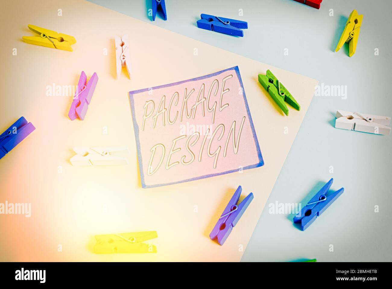 Conceptual hand writing showing Package Design. Concept meaning Strategy in creating unique ...