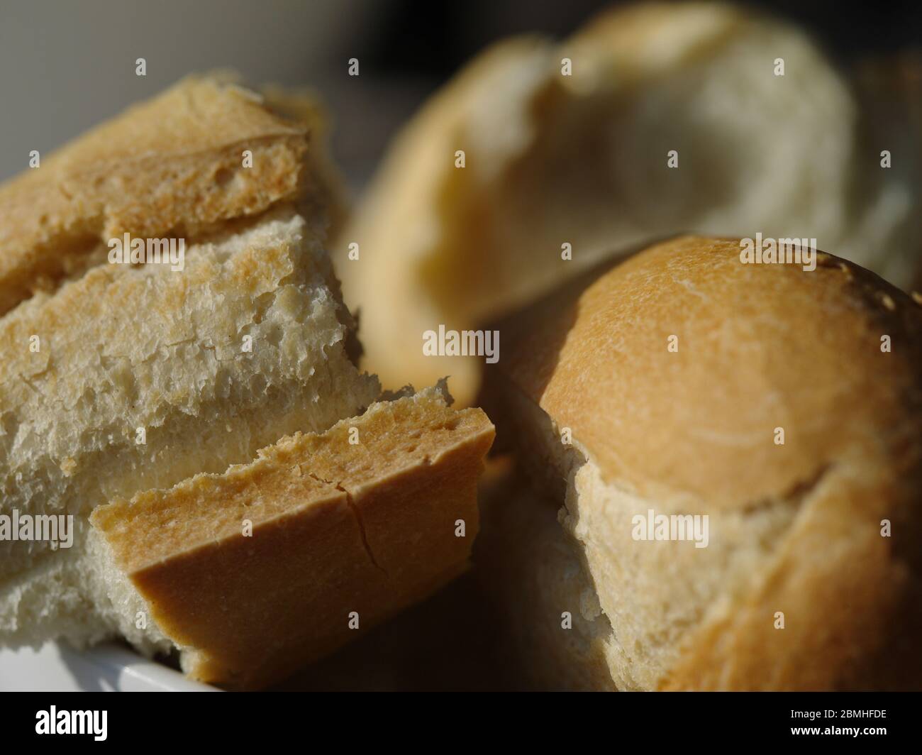 al fresco French stick Stock Photo - Alamy