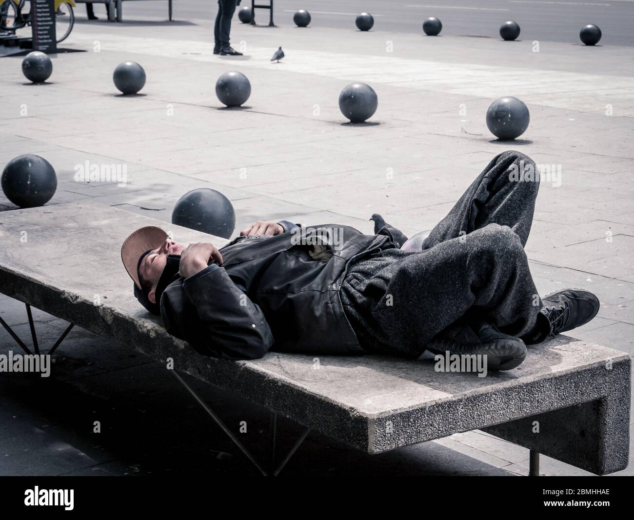 Homeless red cross hi-res stock photography and images - Alamy