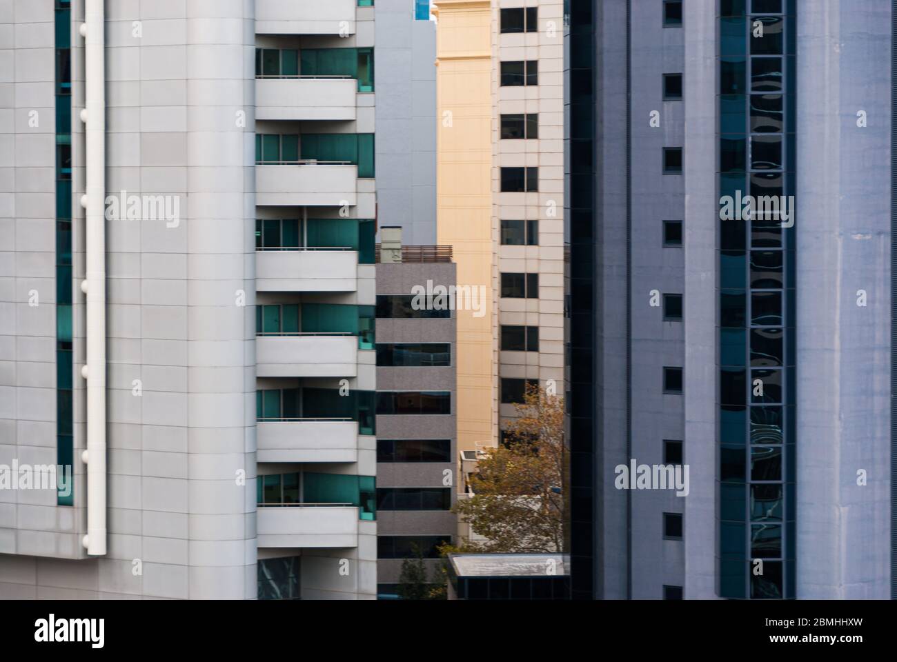 High rise buildimgs in Perth, Western Australia Stock Photo - Alamy