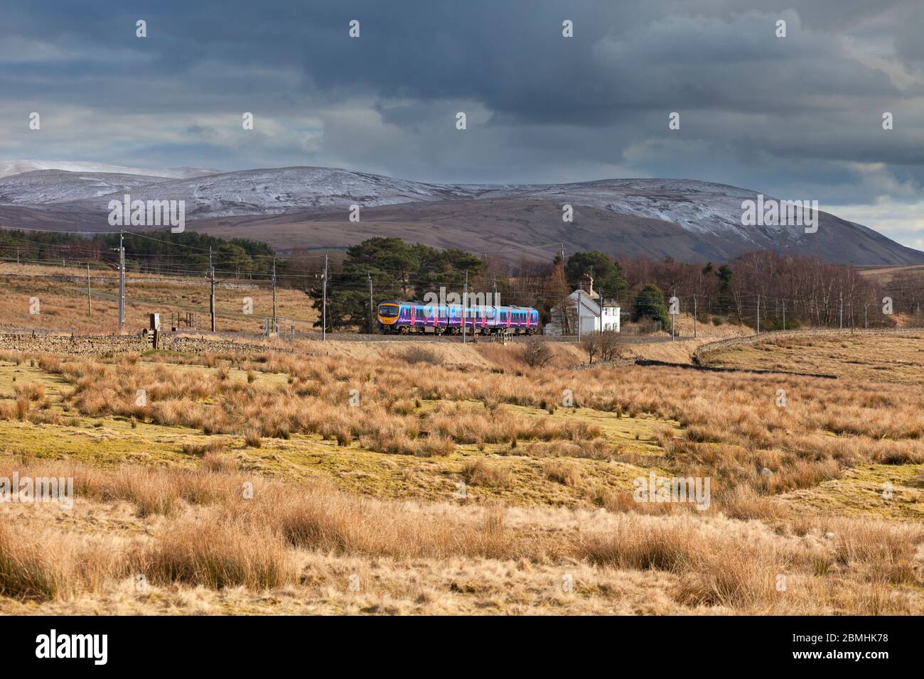 First Transpennine Express Siemens Desiro diesel train class 185 ...