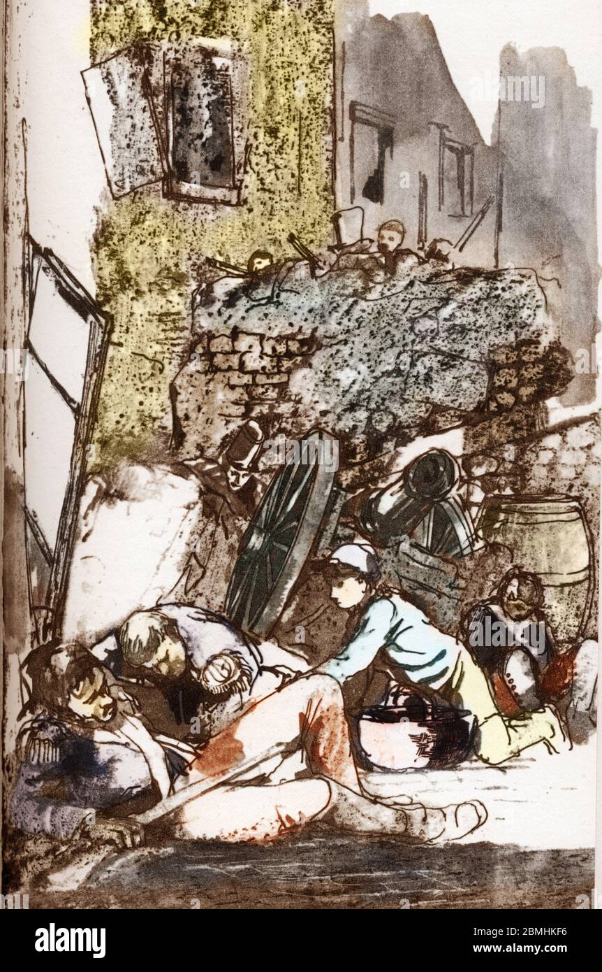 La barricade hi-res stock photography and images - Alamy