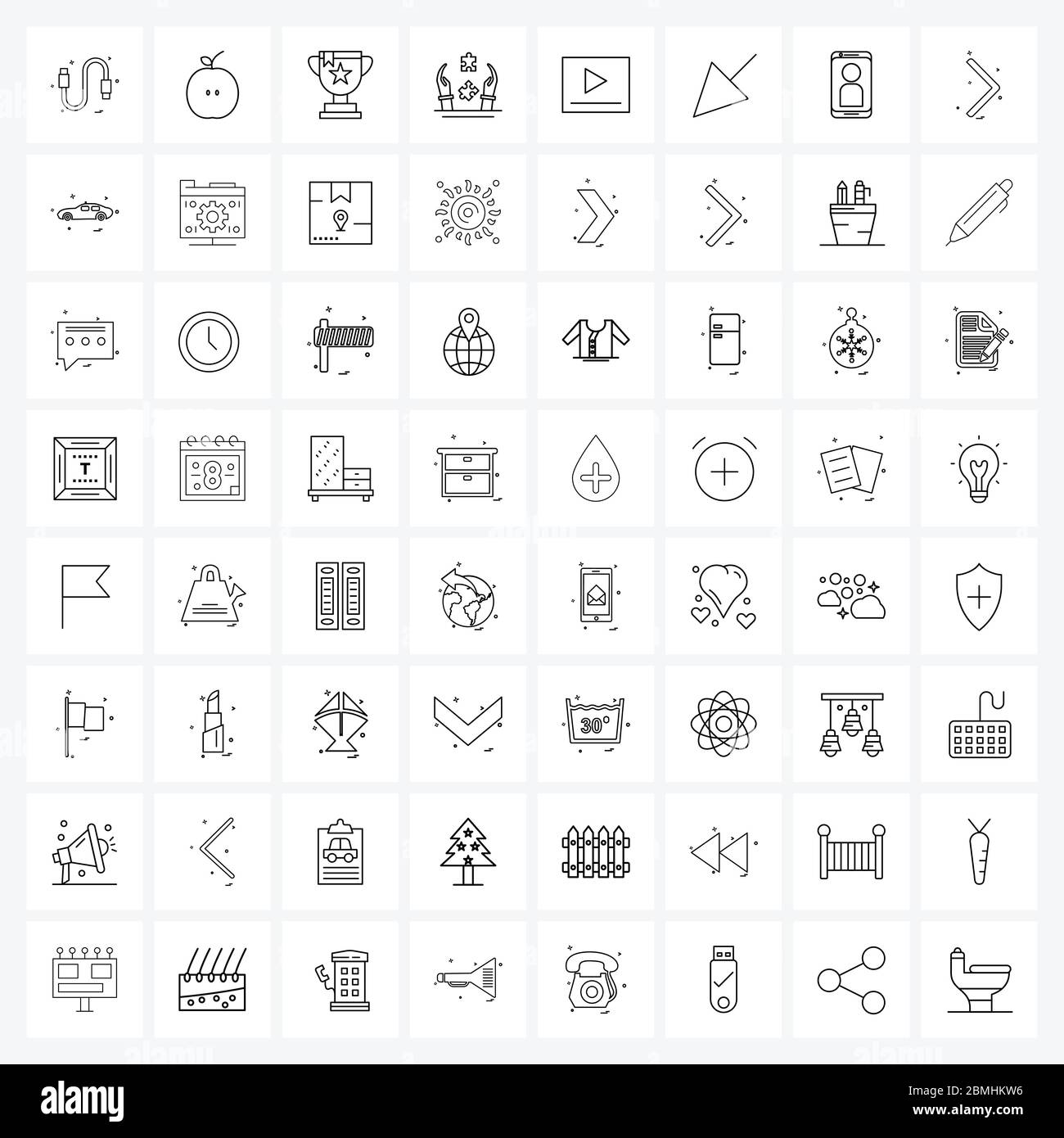 Row left right Stock Vector Images - Alamy