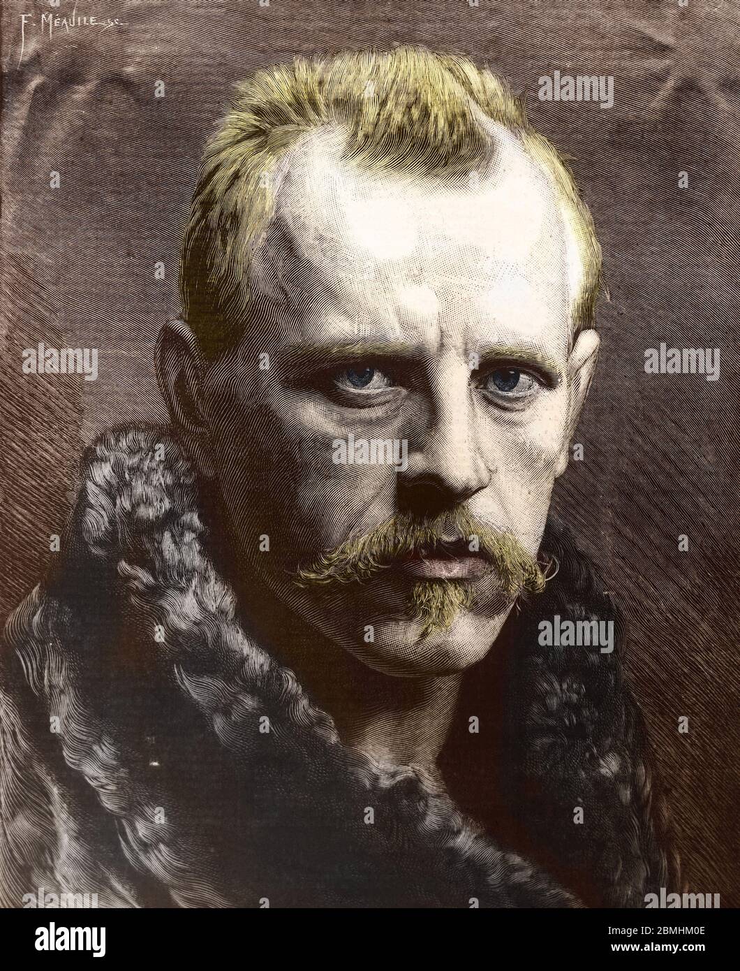"Portrait de Fridtjof Nansen (1861-1930), explorateur norvegien ...