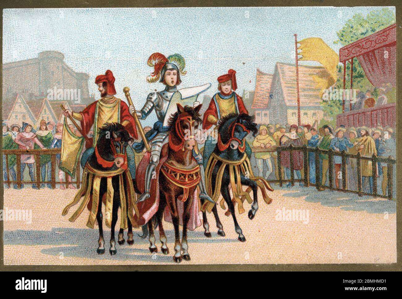 Herald medieval hi-res stock photography and images - Alamy